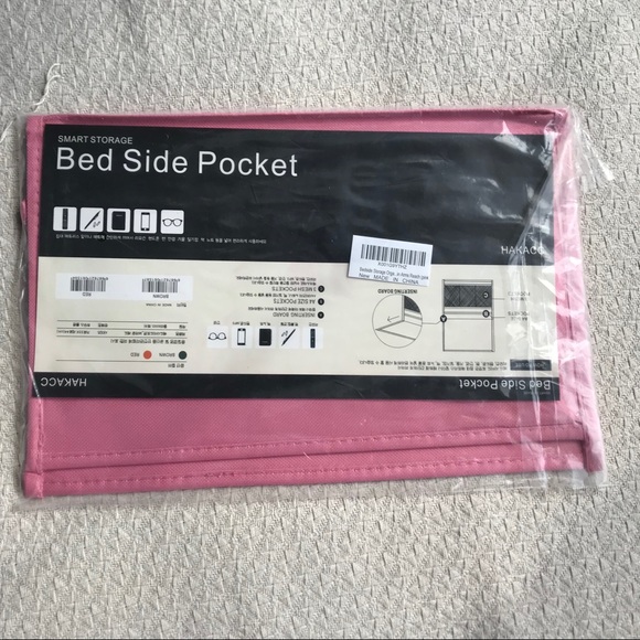 IKEA | Storage & Organization | Ikea Pink Bed Side Pocket | Poshmark